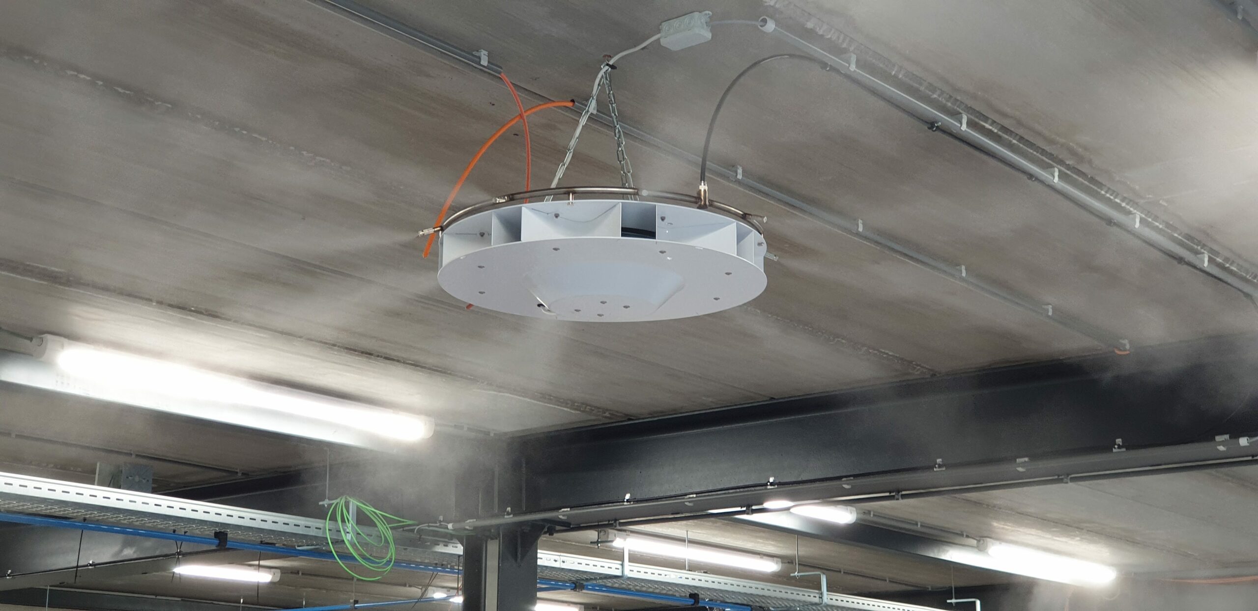 Humidification contrôlée par brumisation